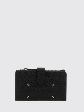 Maison Margiela Bifold-Portemonnaie Four Stitches aus genarbtem Leder