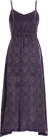 vishes Sommerkleid Langes Kleid Baumwolle Ornament Print Spaghettitr&auml;ger Alternative Mode, Boho, Hippie, Ethno, Festival