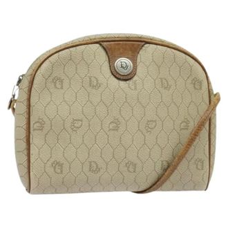 Dior Pre-owned Vintage Schultertasche aus Plastik - - Pre-owned - Damen - Beige - ONE SIZE