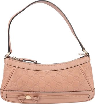 Gucci Crossbody Bags - Gucci Leather GG Monogram Mini Princy Handbag - Gr. unisize - in Gold - für Damen