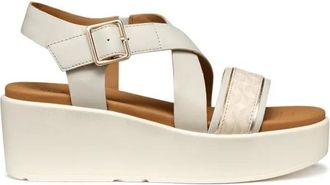 Geox D Xand 2.2S Sandale - Femme - Chaussures - Beige - Taille: 41 EU