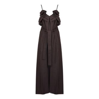 P.A.R.O.S.H. P.a.r.o.s.h., Femme, Robes, Brun, Taille: 36 FR Canyox Maxi Dress