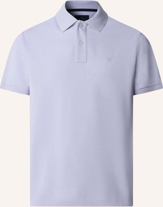 Hackett Poloshirt Slim Fit Logo lila