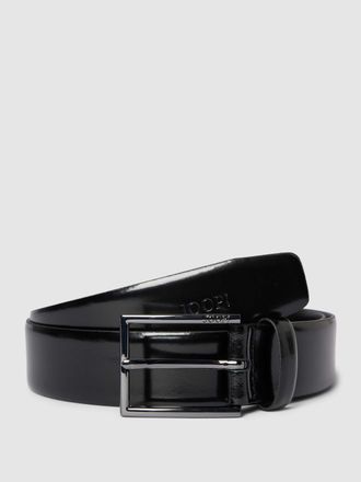 Joop Ledergürtel mit Label-Details