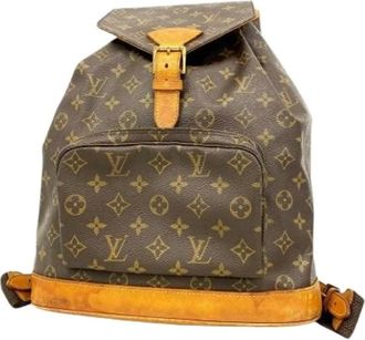 Louis Vuitton unisex, Pre-owned, Brun, Taille: ONE Size Sac &agrave; dos Montsouris GM Pre-owned