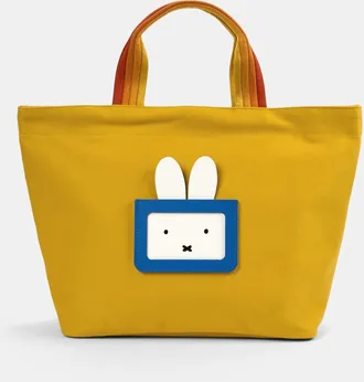 The Cambridge Satchel Company The Peekaboo Miffy Cotton Tote - Yellow