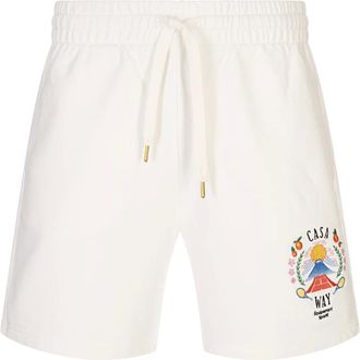 Casablanca Homme, Shorts, Blanc, Taille: XL Shorts d&eacute;contract&eacute;s