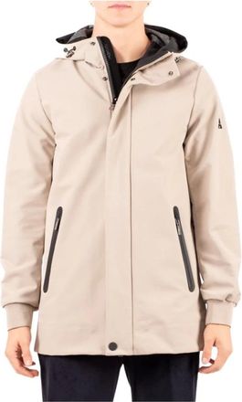 HèSKIMO Homme, Manteaux, Beige, Taille: XL Parka Tech Bondend
