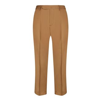 Dell'Oglio Cropped Chinos - - Trousers - Herren - Braun - XL