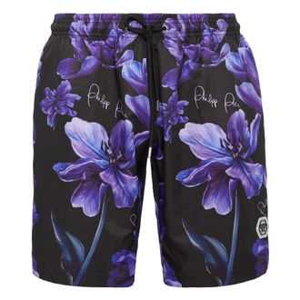Philipp Plein Herren, Bademode, Schwarzk, 3XLGr&ouml;&szlig;e