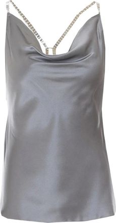 Patrizia Pepe Femme, Tops, Gris, Taille: 36 FR S768 Camicia