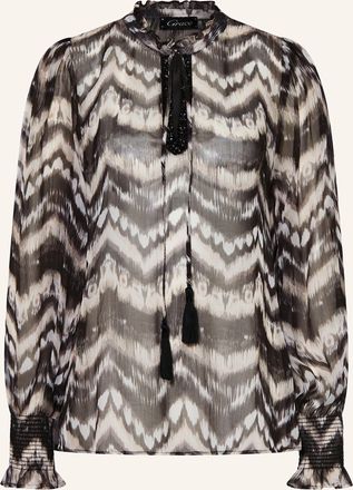 Grace Grace Blusenshirt Mit Schmucksteinen schwarz