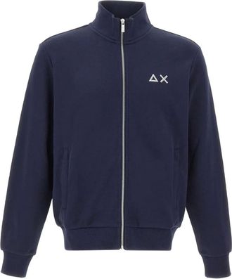 Sun 68 Besticktes Sweatshirt - Blau