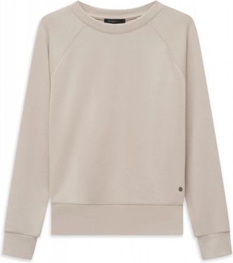 Bugatti Femme, Sweatshirts et sweats &agrave; capuche, Beige, Taille: 42 FR SweaT-shirt sport ample