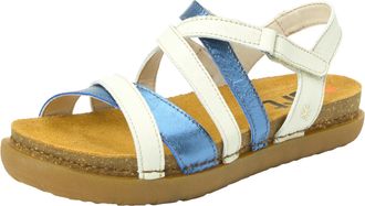 Art Damen 1714 Rhodos Sandale, Nappa Cream Blue, 40 EU