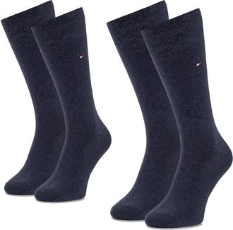 Tommy Hilfiger Lange Socken Tommy Hilfiger 371111 Dunkelblau