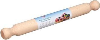 Tala Nudelholz aus FSC-zertifiziertem Buchenholz 40 cm - Langlebige Teigrolle aus nachhaltigem Holz - Robustes Backzubehör für Küche und Konditorei