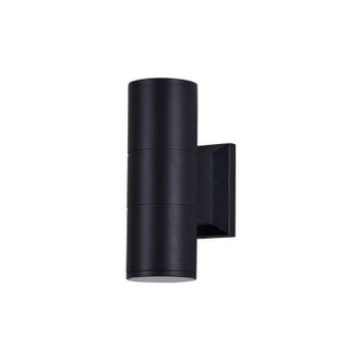 Maytoni Bowery Applique murale noire, 2 lumi&egrave;res IP54, GU10