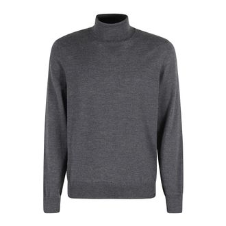 Fay Rollkragenpullover - - Knitwear - Herren - Grau - L
