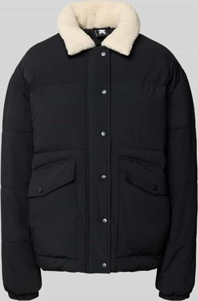 Karo Kauer Oversized Jacke mit Umlegekragen aus Teddyfell