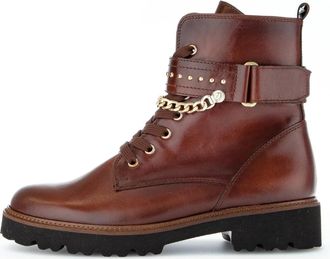 Gabor Schn&uuml;rstiefel - - Shoes - Damen - Braun - 40 1/2 EU