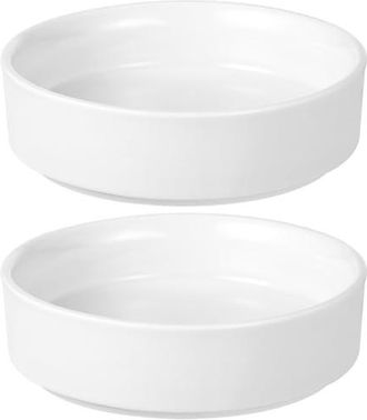 Milisten Pot De Fleur C&eacute;ramique avec Plateau en Bois Br&eacute;silien 2 Pi&egrave;ces pour Plantes DInt&eacute;rieur D&eacute;coration &Eacute;l&eacute;gante Et Pratique