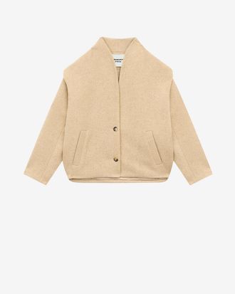Isabel Marant Veste Drogo - Femme - &Eacute;cru - Taille40 - Marant &Eacute;toile