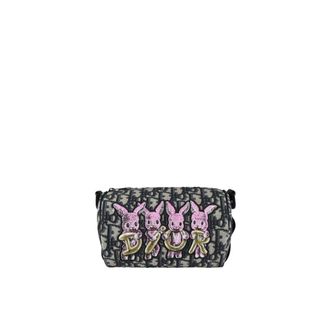 Dior Sac bandouli&egrave;re Roller doccasion - Femme - Pre-owned - Bleu - Taille: ONE Size