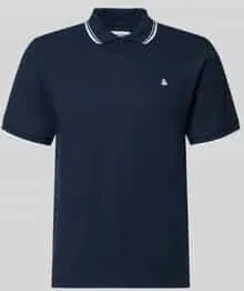 Jack & Jones Regular Fit Poloshirt mit Strukturmuster Modell AUSTIN