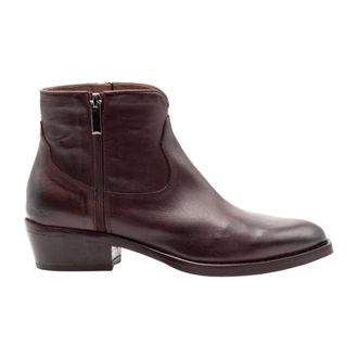 Duccio del Duca Bottines Texanes Spoleto - Femme - Chaussures - Brun - Taille: 37 EU