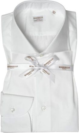 Borriello Homme, Chemises, Blanc, Taille: 4XL Camicia