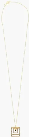 Elhanati KHAITE 24K Gold-Coated Silver Necklace with Pendant size Unica