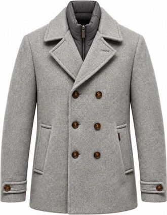 Moorer Vestes - Homme - Manteaux - Gris - Taille: XL
