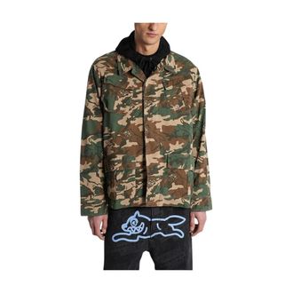 Icecream Icecream, Homme, Vestes, Multicolore, Taille: XL Veste de terrain Running Dog motif camouflage woodland
