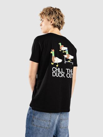 Fat Moose Duck Out T-Shirt noir
