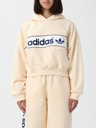 adidas Kapuzenpullover in Relaxed Fit aus Baumwollmix mit Logo