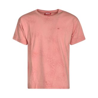 Diesel Diesel T-Shirts und Poloshirts - - Tops - Herren - Rosa - XL