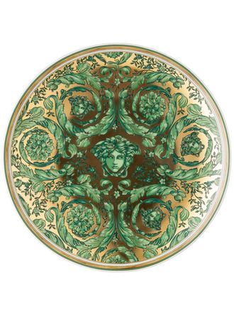 Versace x Rosenthal assiette Medusa Garland (17 cm) - Vert