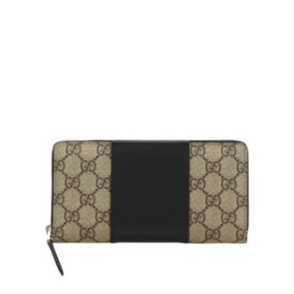Gucci Portefeuille long (bi-pli) Pre-owned - Femme - Pre-owned - Beige - Taille: ONE Size