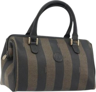 Fendi Sac Boston Vintage Pre-owned - Femme - Pre-owned - Brun - Taille: ONE Size
