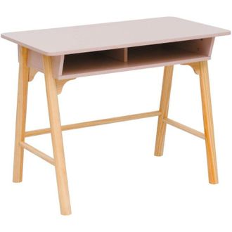 Mobili Rebecca Mobili Rebecca - Bureau pour enfants Rebecca Mobili Badal 70x90x50 mdf Pin Rose Marron