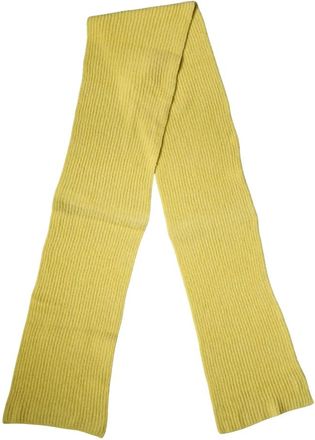 Dolce & Gabbana Femme, Accessoires, Jaune, Taille: ONE Size Knitted Scarf