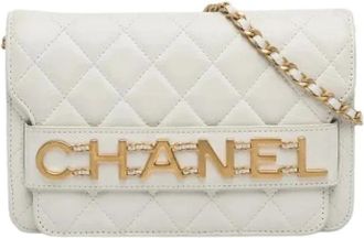Chanel Wallet on Chain Pre-owned - Femme - Pre-owned - Blanc - Taille: ONE Size