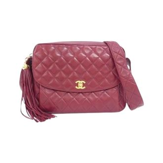 Chanel Sac bandouli&egrave;re vintage doccasion - Femme - Pre-owned - Rouge - Taille: ONE Size