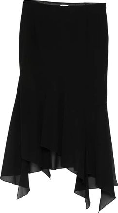 Avavav Asymmetrischer Kajsa Midirock - Schwarz