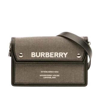 Burberry Pre-owned Horseferry Schultertasche - - Pre-owned - Damen - Grau - ONE SIZE