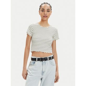 Only T-Shirt Anits 15253651 &Eacute;cru Regular Fit