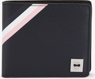 Eden Park Portefeuille Format Italien Marine &Agrave; D&eacute;tails Tricolores