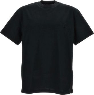 Wooyoungmi Wooyoungmi, Homme, Tops, Noir, Taille: XL Logo T-Shirt