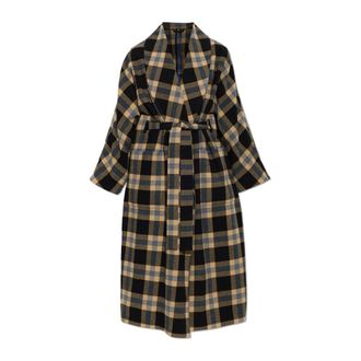 Kenzo Oversize Mantel mit G&uuml;rtel - - Coats - Damen - Beige - XS